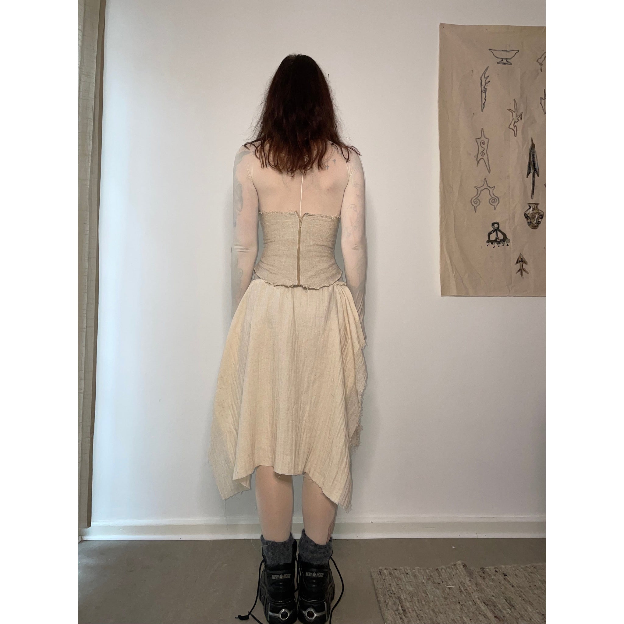 enigma linen top – snake divine